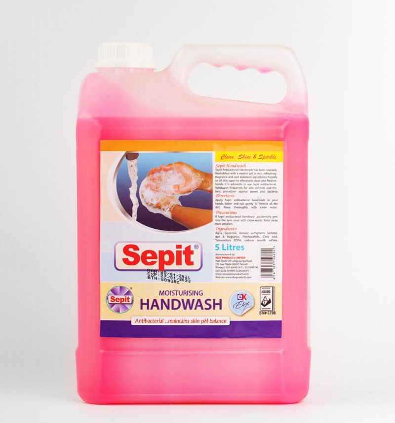 Sepit hand washing soap (antibacterial) 5ltrs - Elex Products